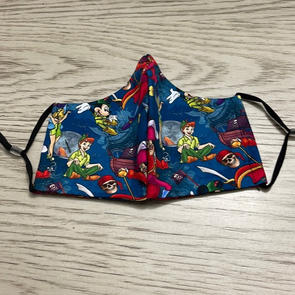 Accessories | Disneys Peter Pan Adult Face Mask | Poshmark